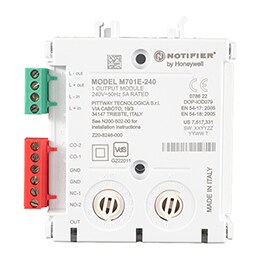 M701E-240: Notifier Fire Systems